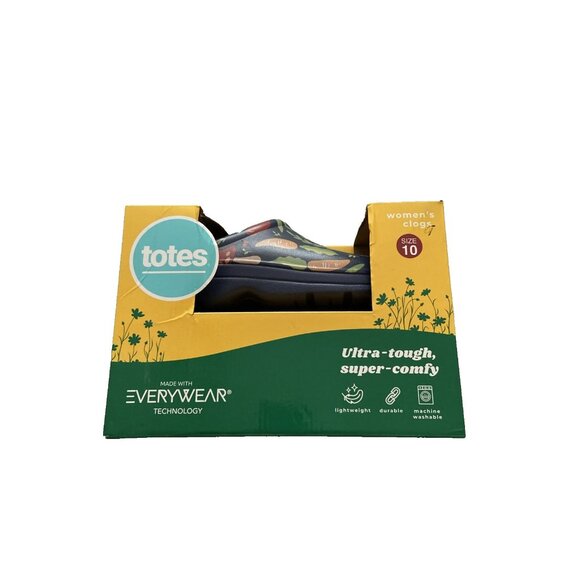 totes | Shoes | Totes Everywear Ladies Clog Size Veggies Garden Shoes ...